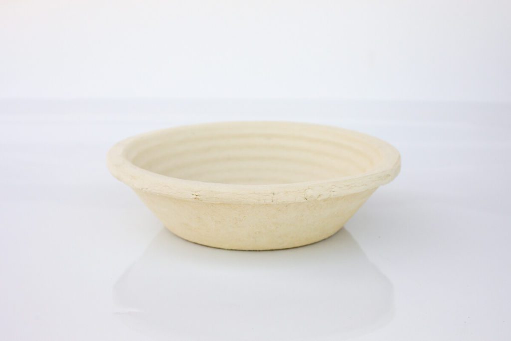 Wood Pulp Bannetons - Medium Round Wood Pulp Banneton with ridges ...